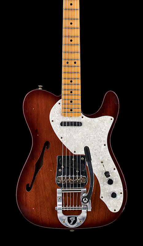 Fender Custom Shop '68 Tele Thinline Journeyman Relic - Aged | Reverb