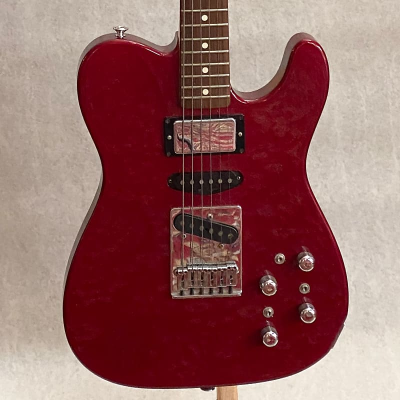 Phillip Kubicki tele 1984 - Candy Apple Red | Reverb