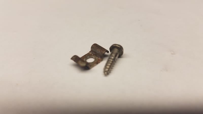 Fender Vintage String Retainer For Stratocaster 1964 Nickle | Reverb