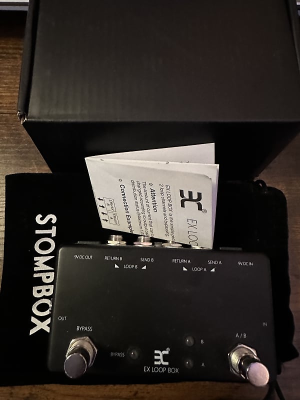 EX Guitar Effects Loop Switcher Pedal Passive Channel | Reverb