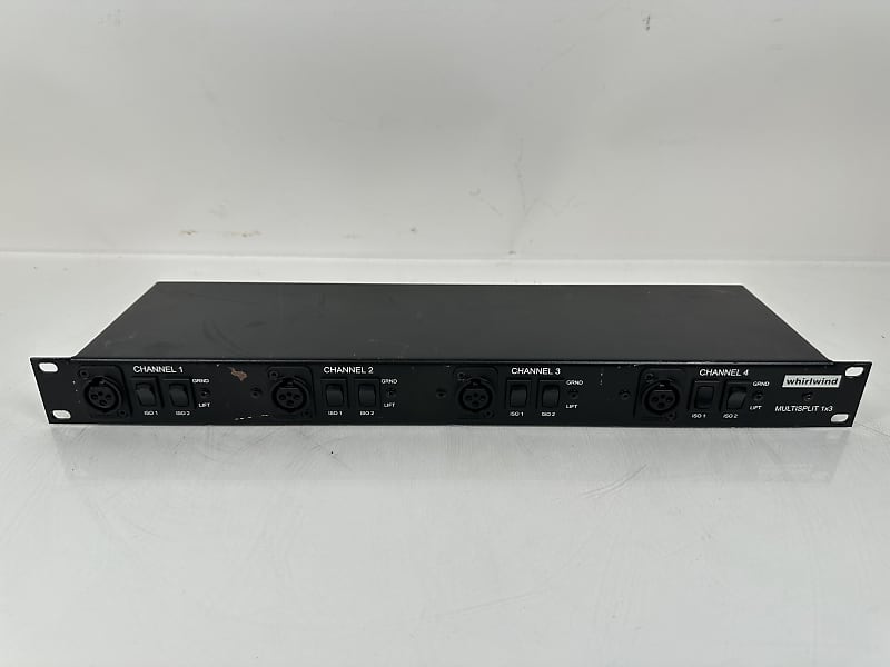 Whirlwind MLTSP1X3 4 channel XLR Microphone Splitter | Reverb