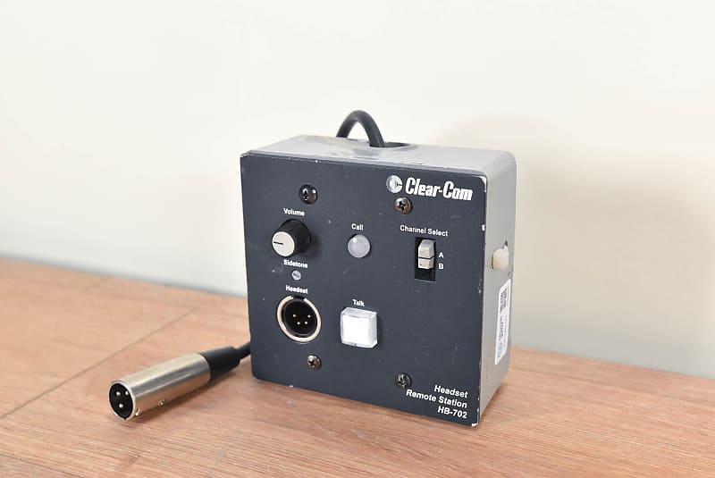 Clear-Com HB-702 Two-Channel Full-Duplex Headset Station | Reverb