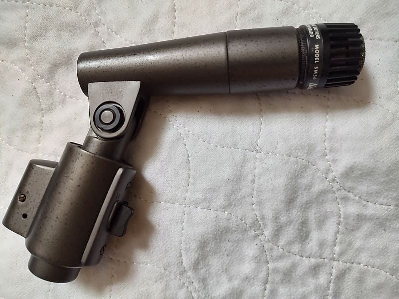 SHURE SM-56 70's/ 80's Grey | Reverb