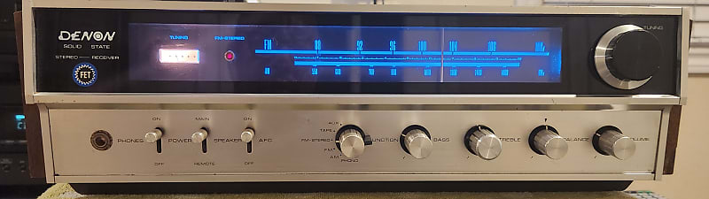 Denon Very vintage Denon MX-996 stereo receiver 70s | Reverb