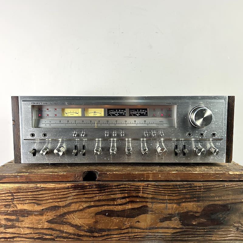 Project/One Mark 1500 Stereo AM/FM Receiver 1970's | Reverb