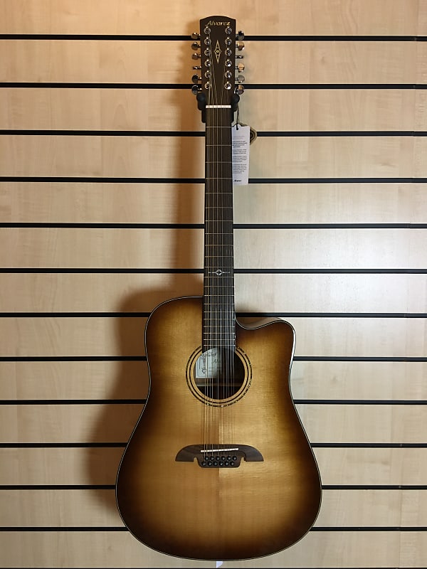 Alvarez AD6012CESHB Artist Series 12-String Shadowburst | Reverb