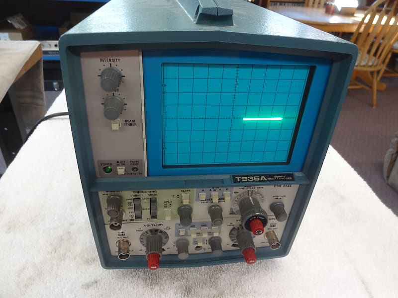 Vintage Tektronix T935A 35Mhz oscilloscope project | Reverb