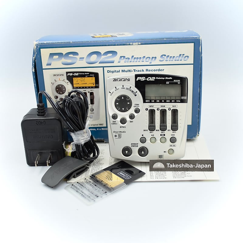 Zoom PS-02 Palmtop Studio Multitrack Recorder With | Reverb UK