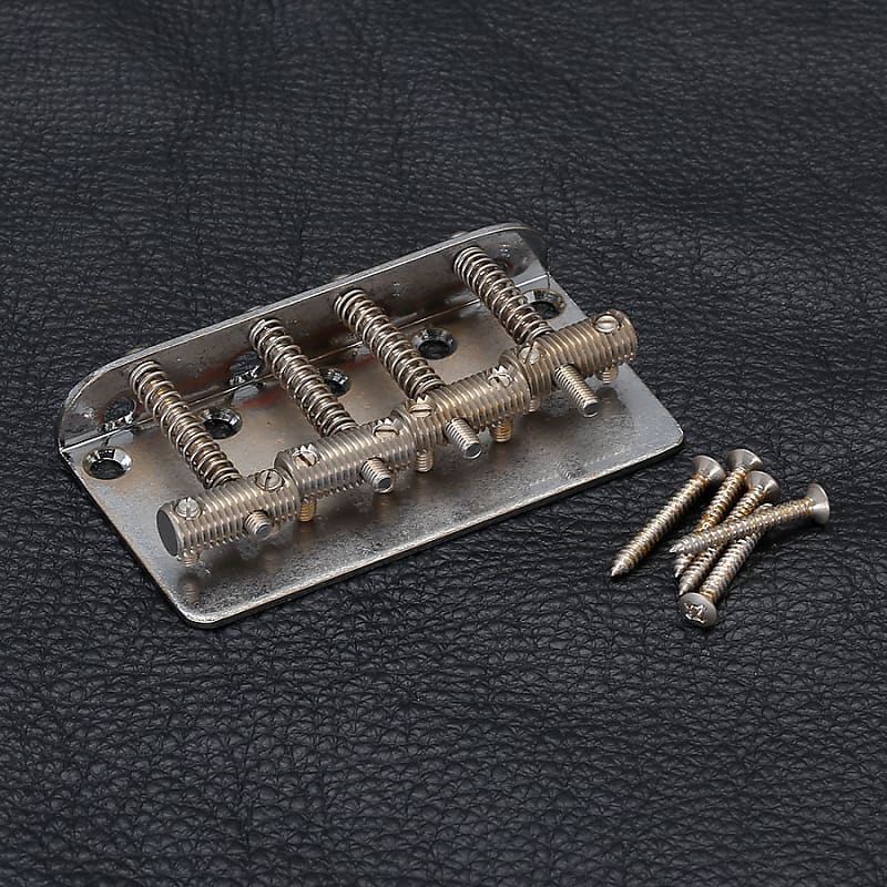 Gotoh VTB-4 Vintage Fender Style Bass Bridge (Aged/Relic | Reverb