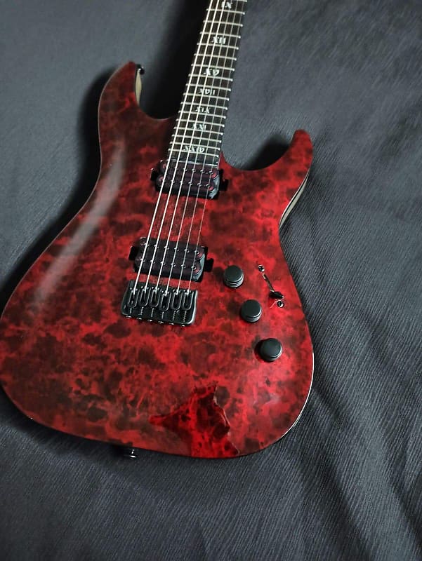 Schecter Apocalypse Red Reign C-1 | Reverb