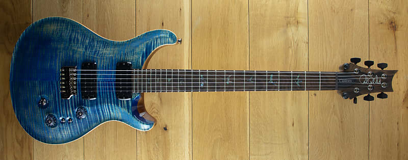 PRS Wood Library Custom 24-08 Faded Blue Jean 0381845 | Reverb