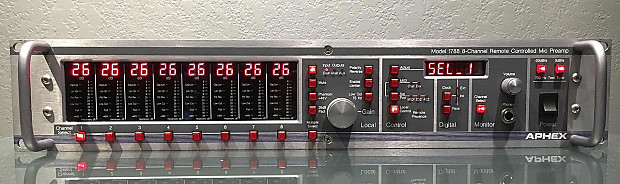 Aphex 1788 8-Channel Preamp w/ Jensen Mic Input Transformers | Reverb