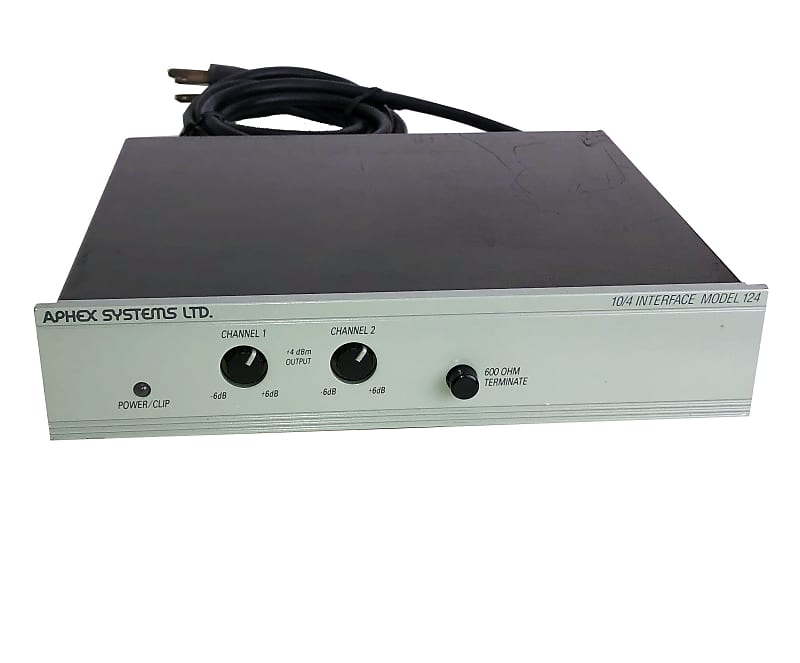 Aphex 124 Bi-Directional Audio Level Matching Interface | Reverb