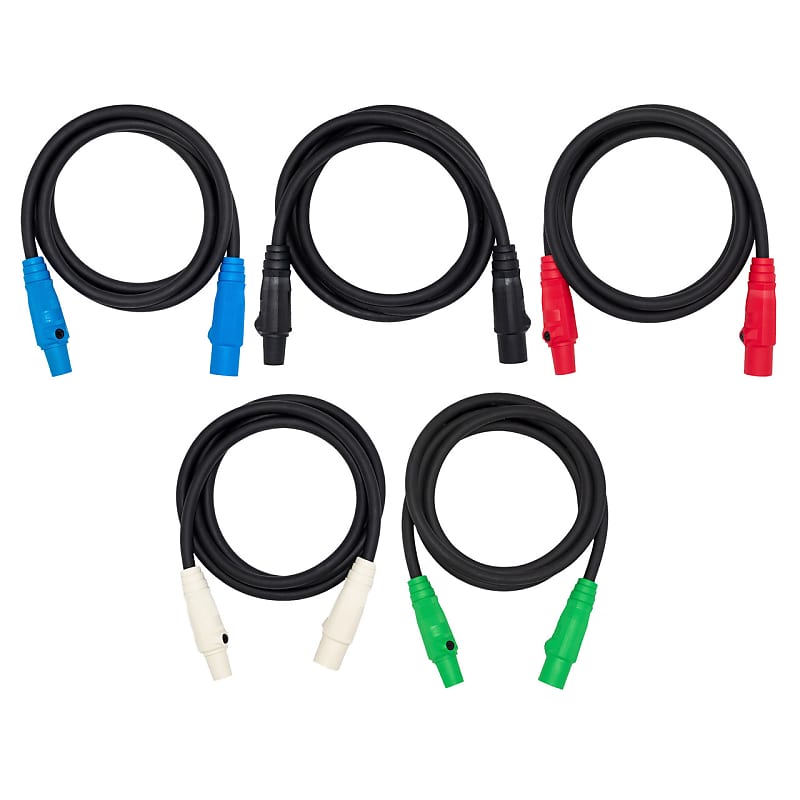 Elite Core Extension Feeder Cables 10 ft 2/0 Set of 5 (LV) | Reverb