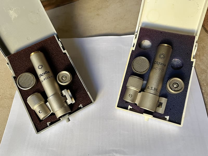 Oktava MK-012 + MC-012 Microphones | Reverb