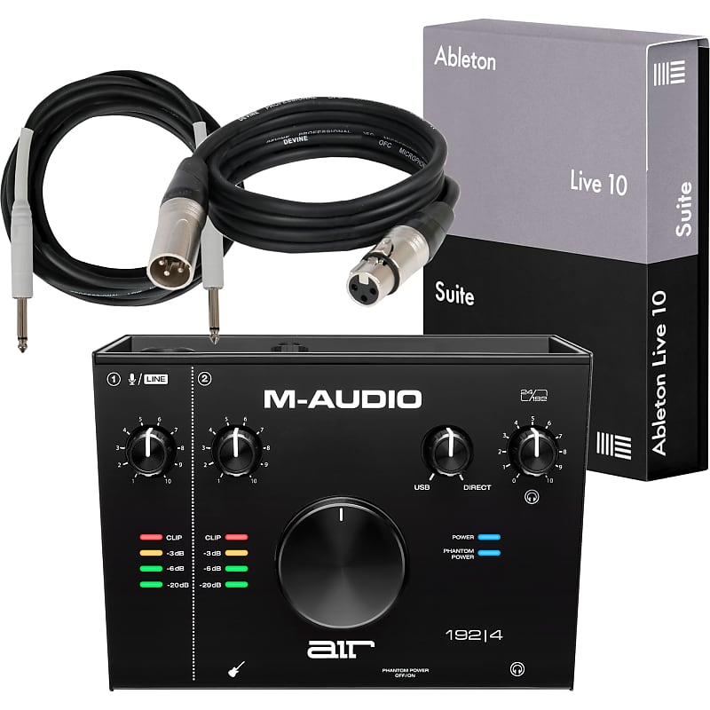 M-Audio Air 192|4 Studio Bundle + Ableton Live 10 Suite | Reverb