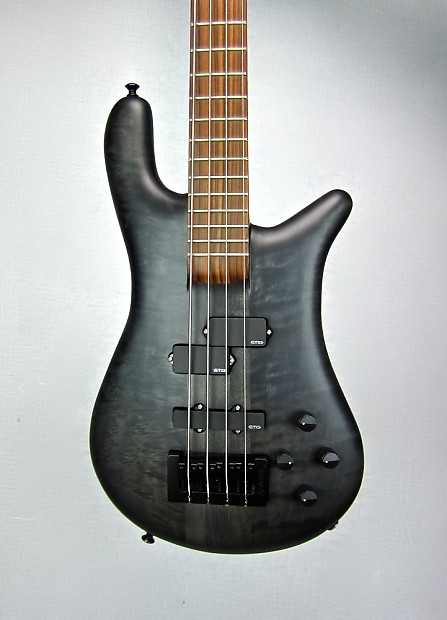 USA Spector Forte 4 String Bass Guitar Black #065 | Reverb