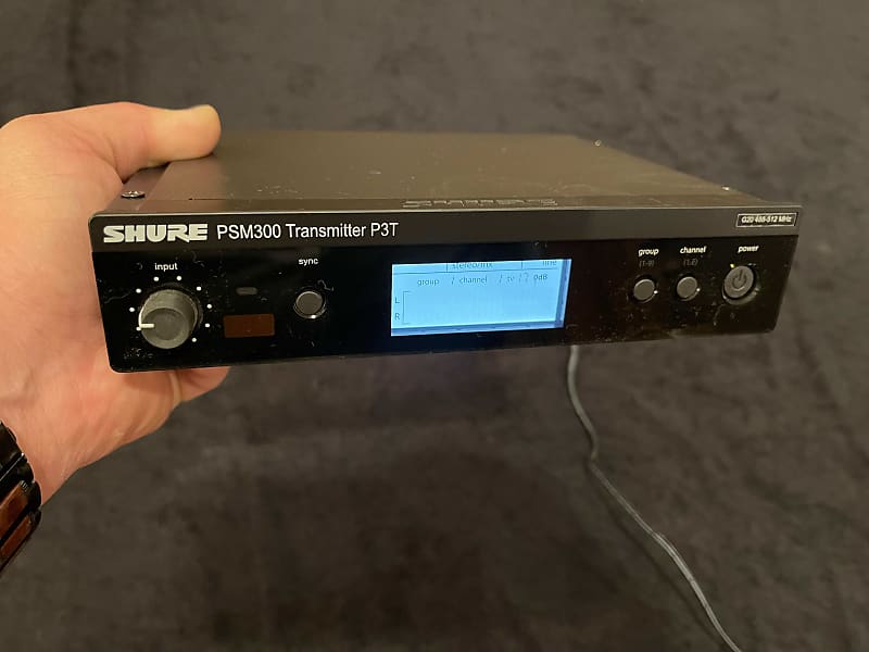 Shure PSM300 Wireless Transmitter with 2 P3RA Receivers and | Reverb