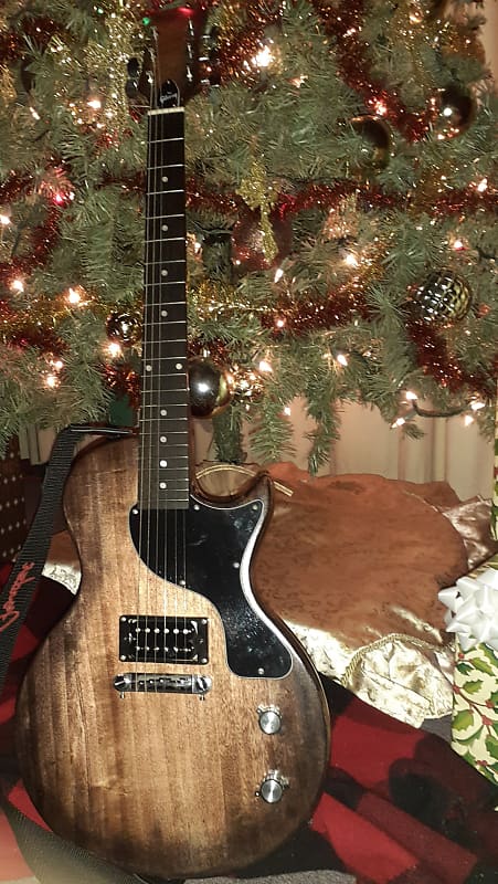 *SOLD*Single Cut Jr Junior Style "Barn Burner II" Bare | Reverb