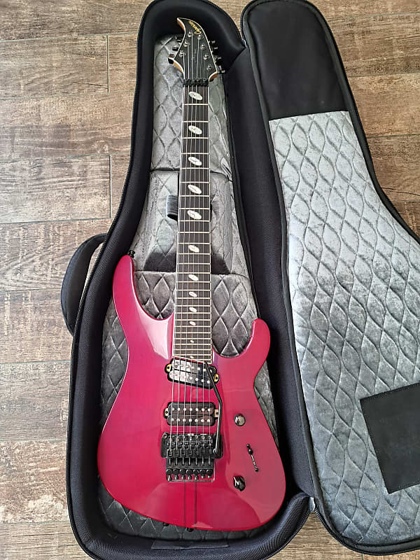 Caparison TAT Special 7 Trans Spectrum Red 7-string guitar | Reverb