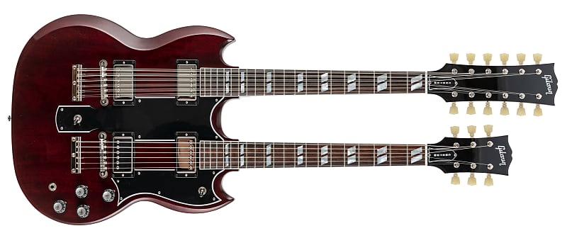 Gibson EDS-1275 Double Neck - Cherry Red Gloss | Reverb