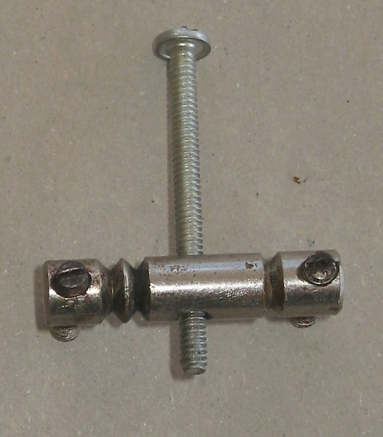 Japanese bass bridge barrel 60s chrome | Reverb