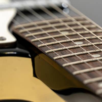 Danelectro DC-59 Black w/ Jeff Senn DRB2 Upgraded Bridge, | Reverb UK