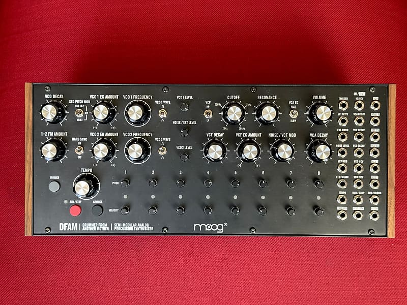 Moog DFAM Drummer From Another Mother Semi-Modular Analog | Reverb