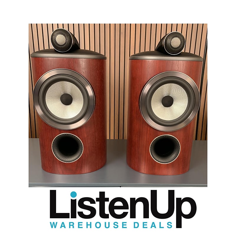 B&W 805D4 ROSENUT Diamond Series Audiophile Bookshelf | Reverb