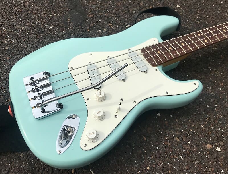 Custom Built D-Town Guitars S Style Tremelo Strat Bass Sonic | Reverb