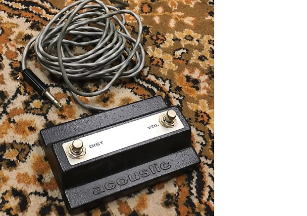 Acoustic Control Corp 450 Amp Foot Switch | Reverb