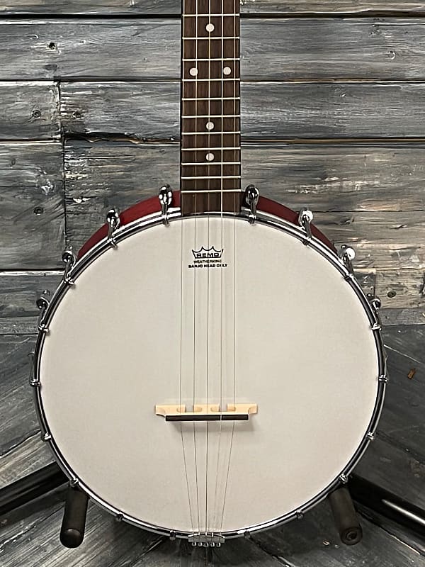 Bubba Left Handed Lil Bo 5 String Short Scale Banjo with Bag | Reverb