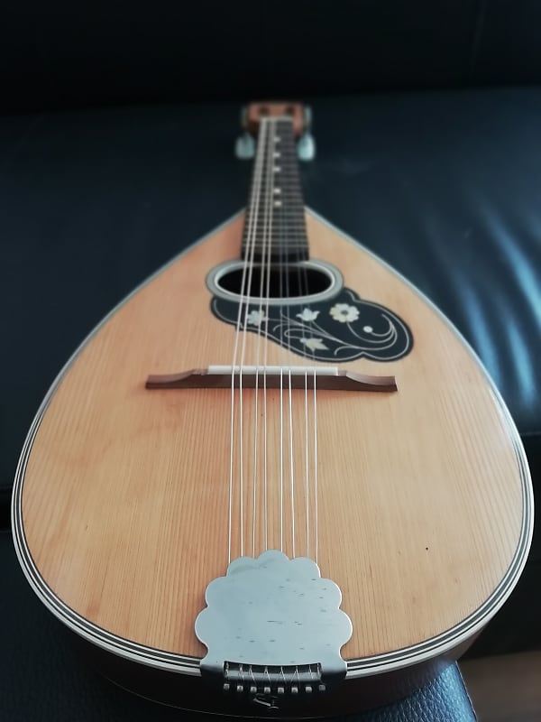 Mandolino, Francesco Olivieri Mandolin Piatto 1957 Natural | Reverb