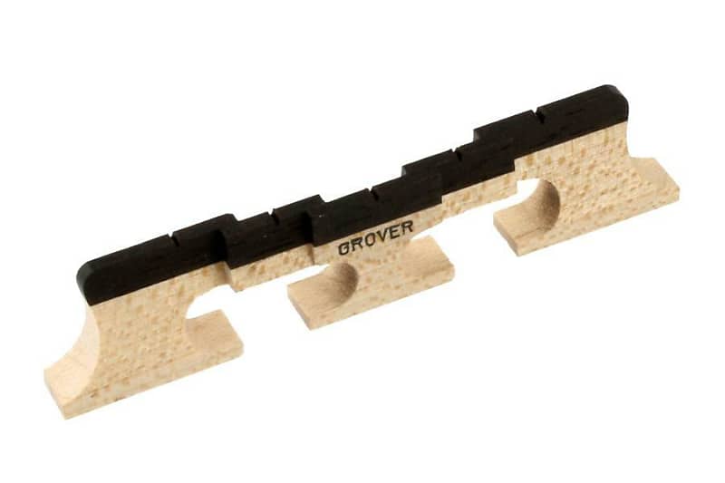 Grover 5 String Compensated Banjo Bridge 77 | Reverb