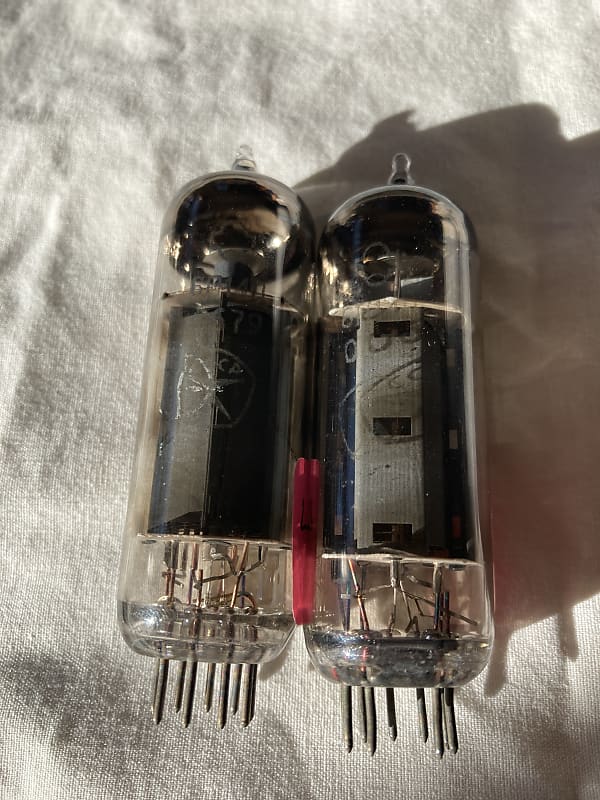 Reflector Vintage Russian EL84 tubes matched pair 6P14P C4 | Reverb