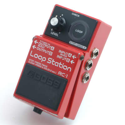 Boss RC-1 Loop Station Looper Pedal Stereo Looping Pedal with | Reverb