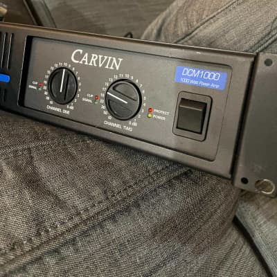 Carvin DCM1000 Power Amp - Used Carvin DCM1000 DCM 1000 2ch | Reverb