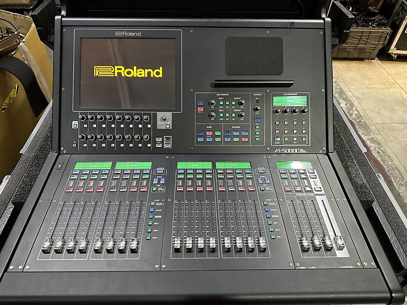 Roland M-5000 Ohrca Mixing Console W/(2) XI-Dante Expansion | Reverb
