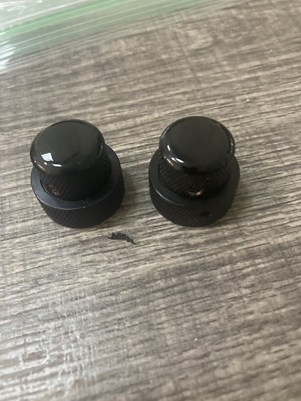 Washburn parker 2 concentric guitar knobs 2012 - Black | Reverb