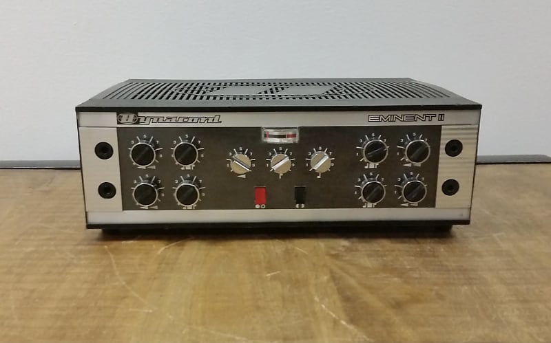 Dynacord Eminent II Marshall JTM45 Fender Bassman el34 Tube | Reverb