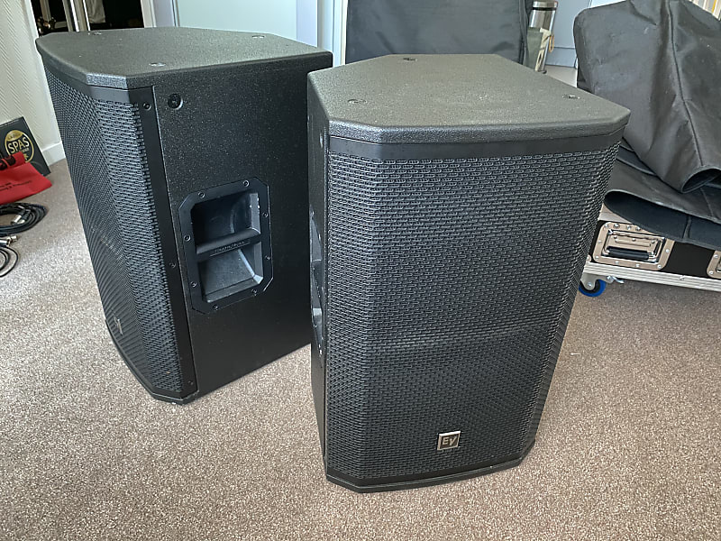 Electro-Voice ETX-12P 12" Portable Powered Loudspeaker Pair - | Reverb