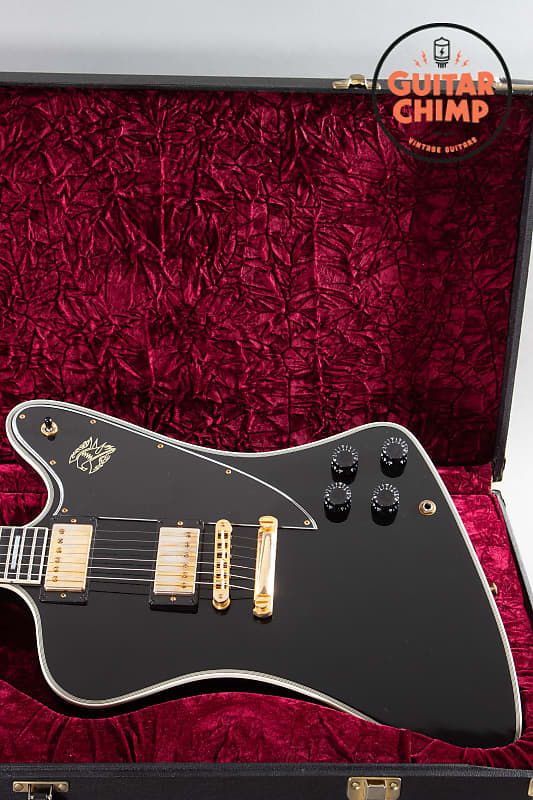 2017 Gibson Firebird Custom Ebony Black Beauty | Reverb UK