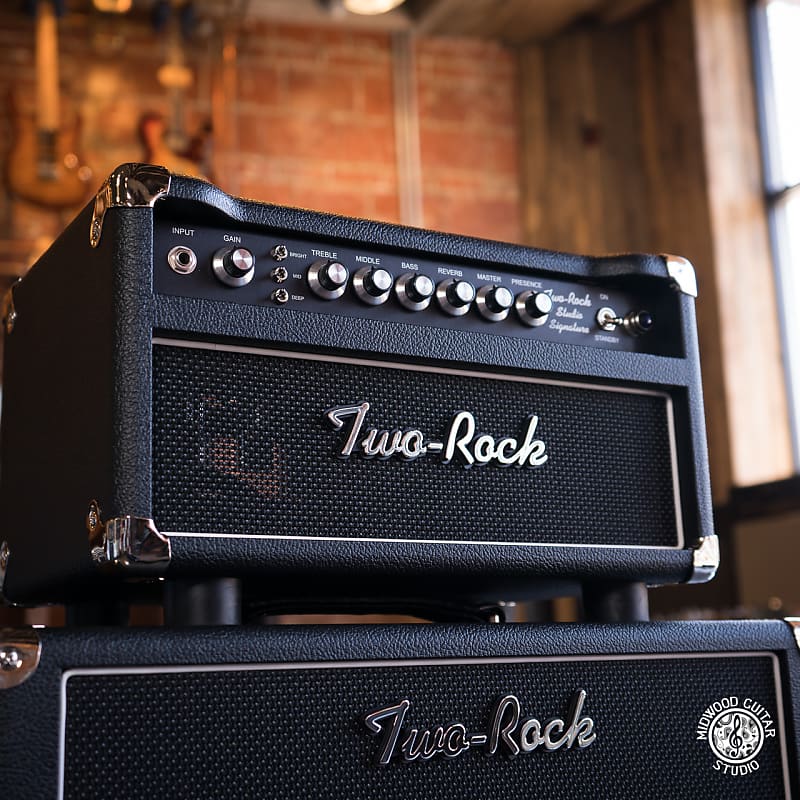 Two-Rock Studio Signature 35w Head - Black & Black | Reverb