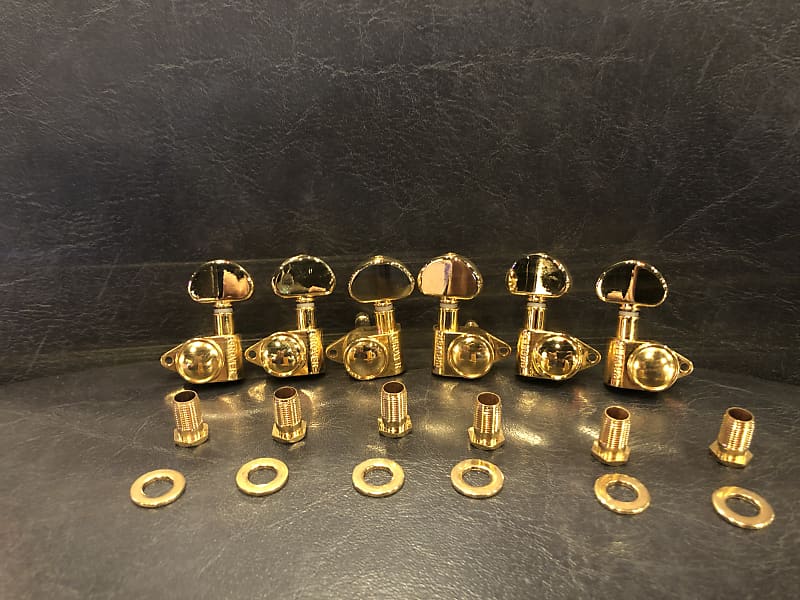 Grover Tuning Pegs 3x3 gold | Reverb