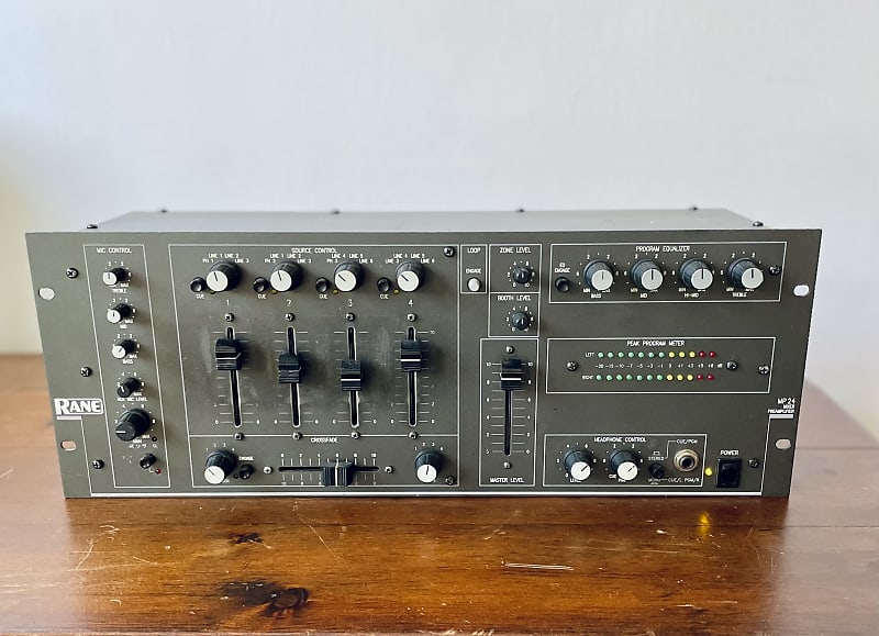 RANE MP 24 Mixer Preamplifier Original Model 1989 in | Reverb
