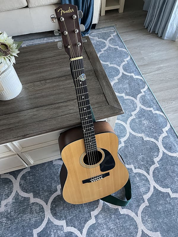 Fender DG-9 Dreadnought acoustic guitar, Natural finish | Reverb