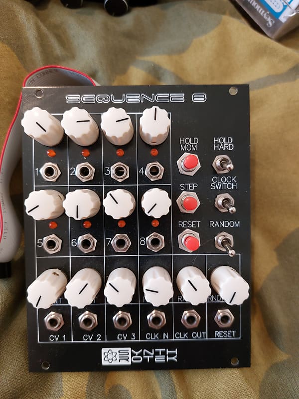 Synthrotek Sequence 8 2021 Black | Reverb