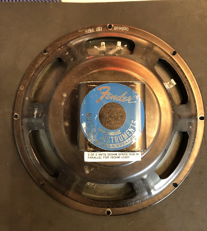 Fender Rhodes 32-ohm Speaker Pair 1974 CTS made | Reverb