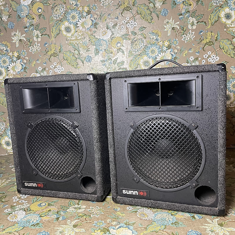 Sunn (Fender) Model 1201 12" PA Speakers | Reverb