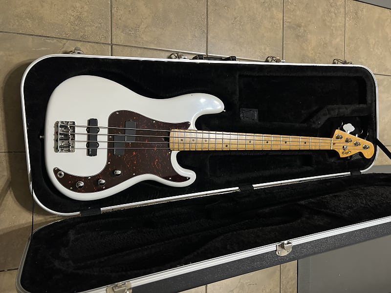 Partscaster Squire P-Bass with Eagle Neck (shaved thin) | Reverb